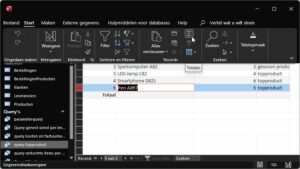 Query's gebruiken in Microsoft Access (6/10) - Handleiding.be